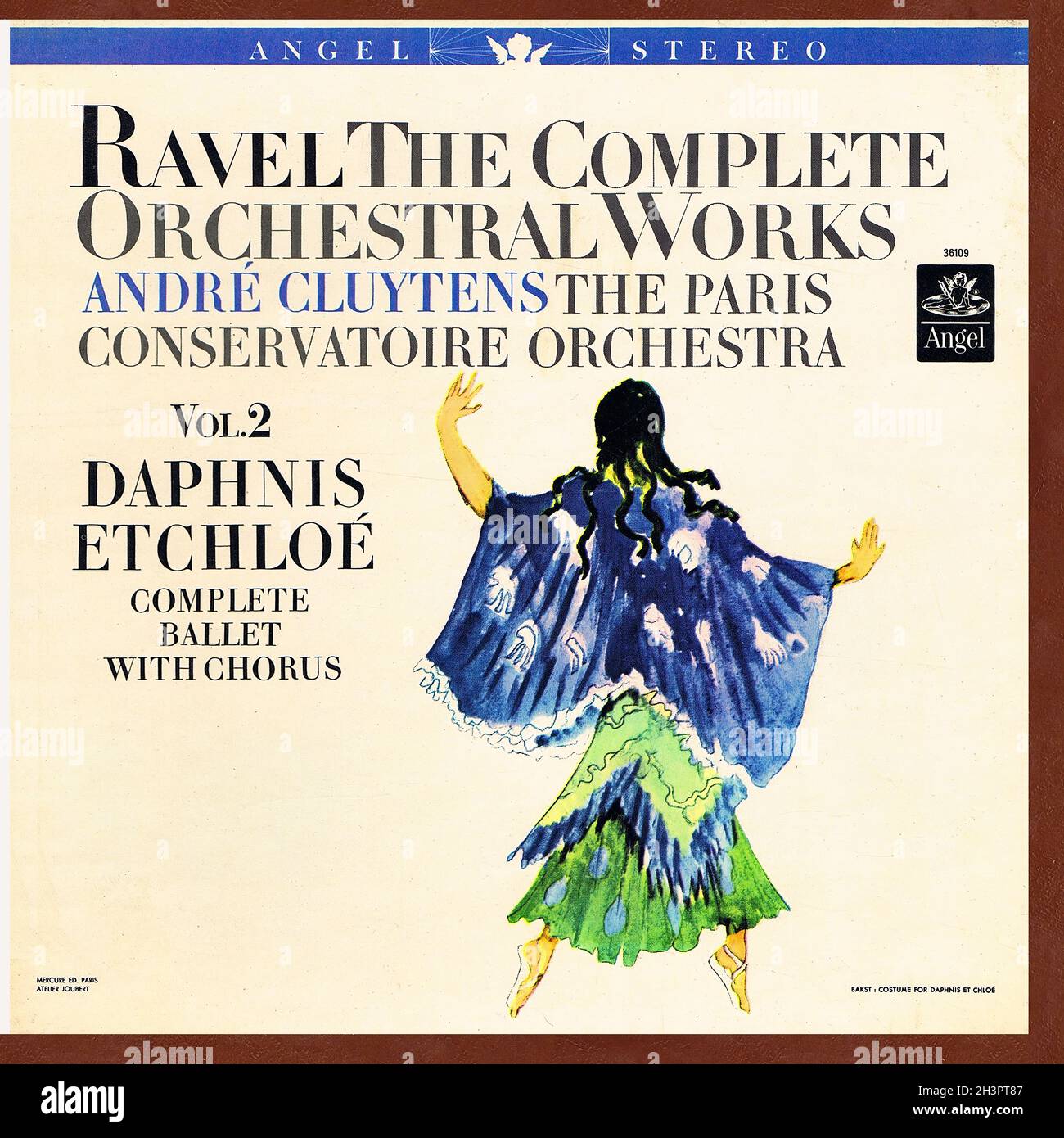Ravel Daphnis et ChloeÌ - Cluytens Angel R2R - Classical Music Vintage ...