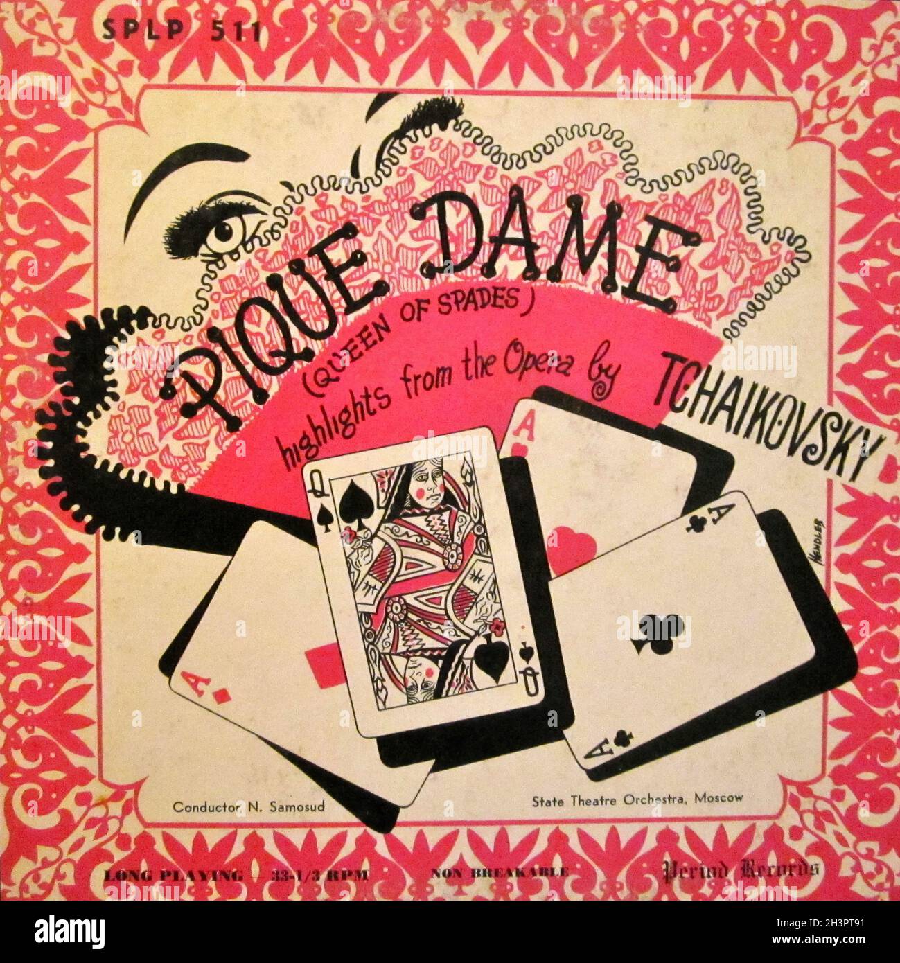 Tchaikovsky Pique Dame - Samosud Period - Classical Music Vintage Vinyl ...