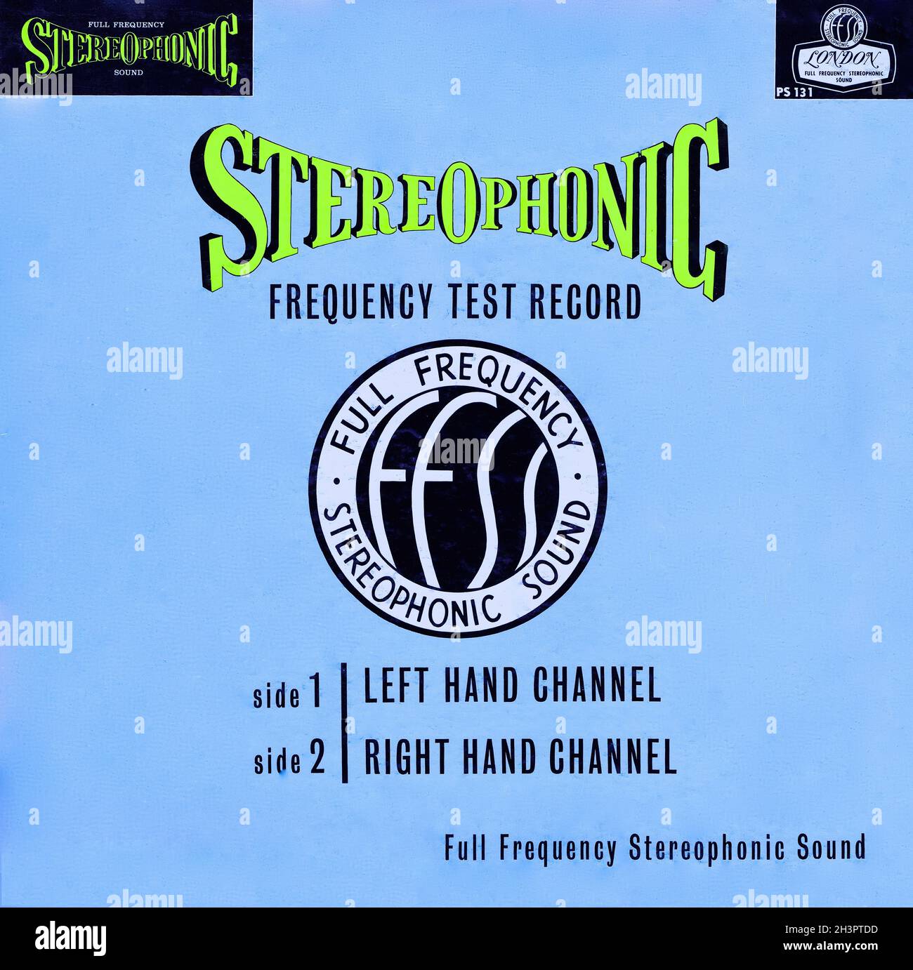 Stereophonic Frequency Test Record - London Blueback - Classical Music ...