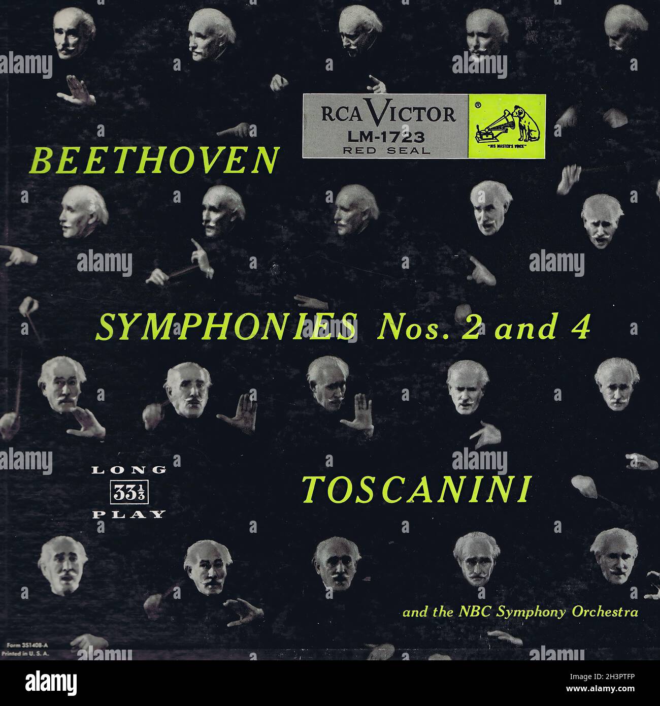 Beethoven Symphonies 2 & 4 Toscanini RCA - Classical Music Vintage ...
