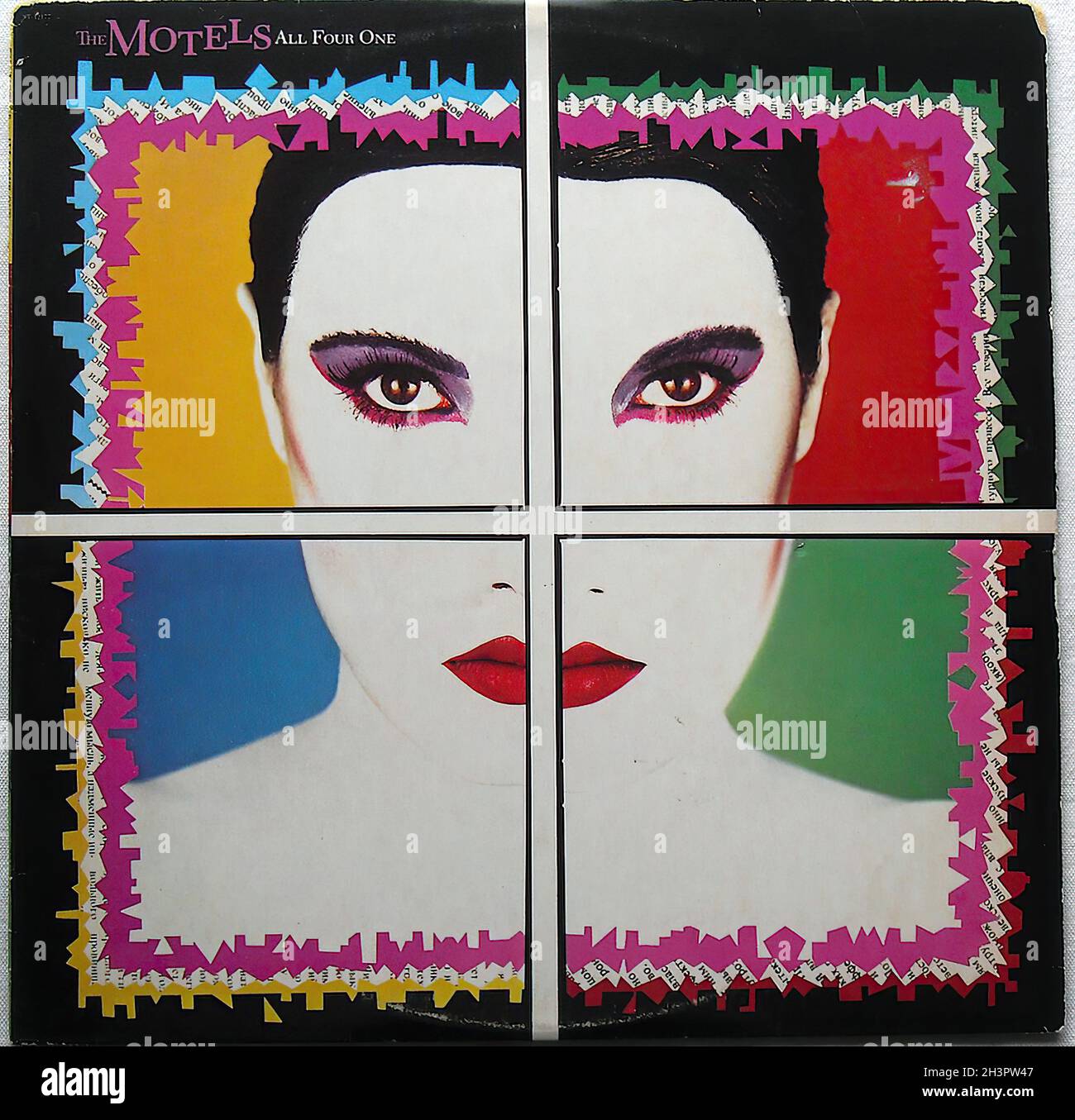 The Motels 1982 All Four One Lp Record Album Original Vintage Vinyl A ...