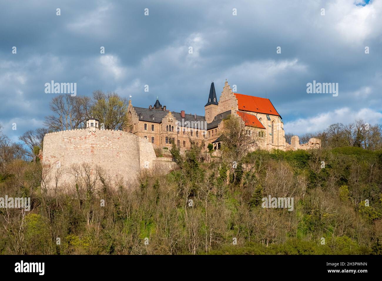 Mansfeld Castle Mansfeld Castle Stock Photo - Alamy