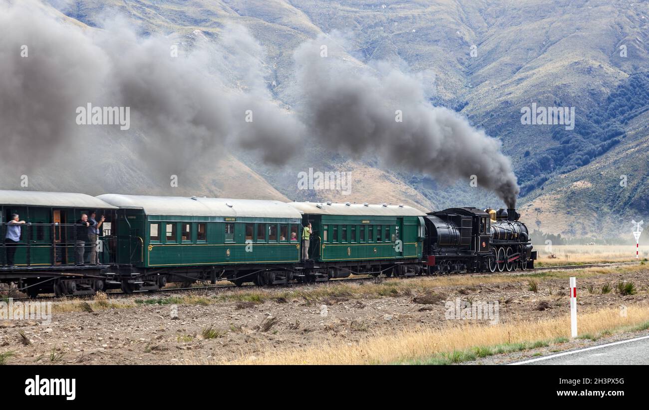 Steam engine new zealand hi-res stock photography and images - Alamy