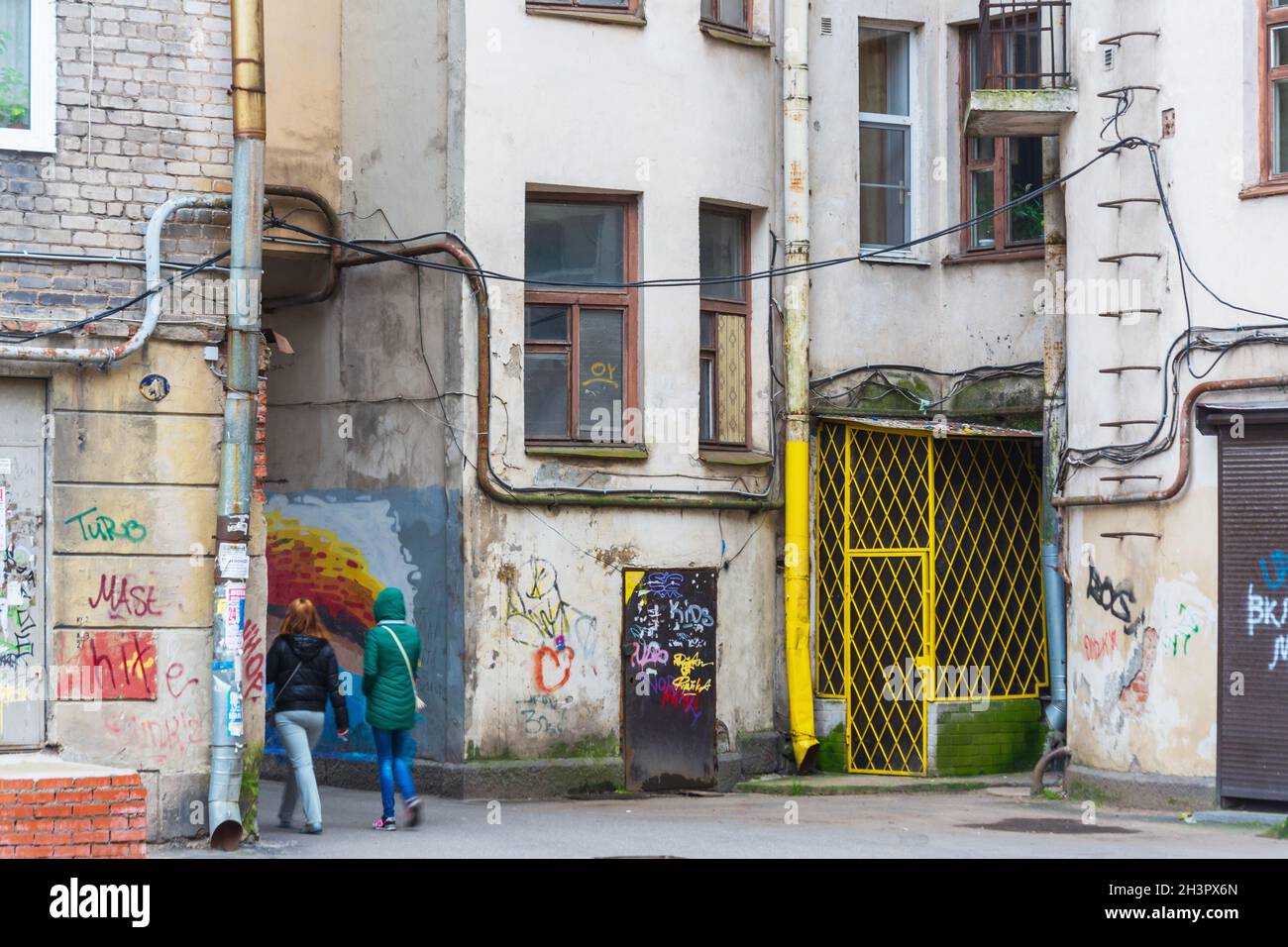 Electric wiring painting hi-res stock photography and images - Alamy