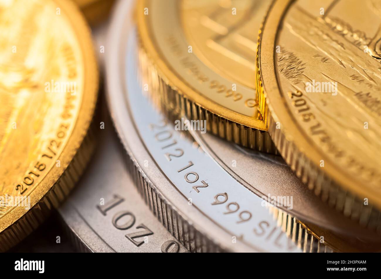 Gold and silver Stock Photo - Alamy