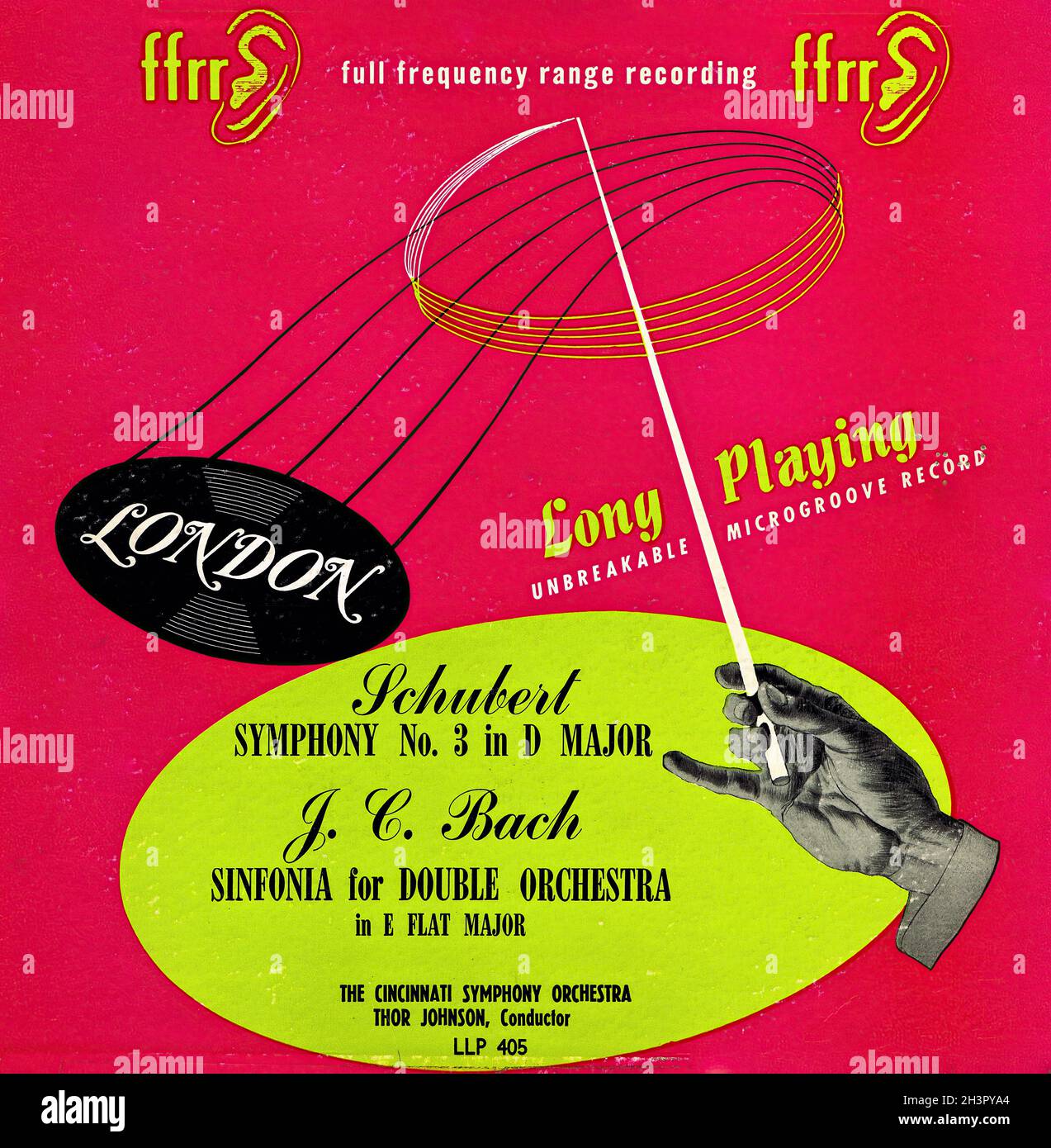 Schubert Symphony 3 JC Bach Sinfonia - Johnson London mono - Classical ...