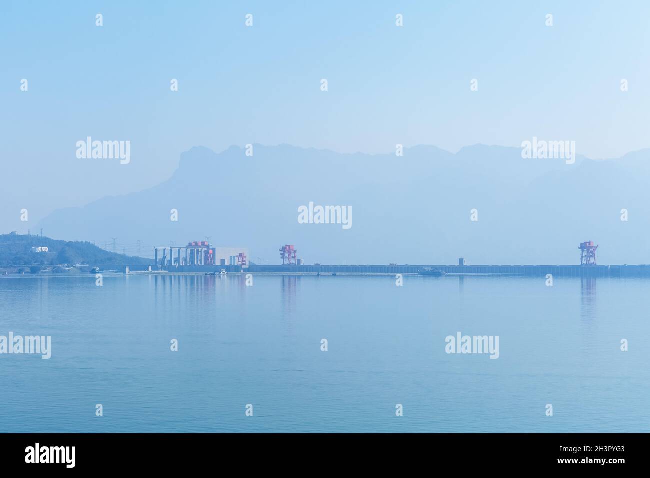 Reservoir of the three gorges Stock Photo - Alamy
