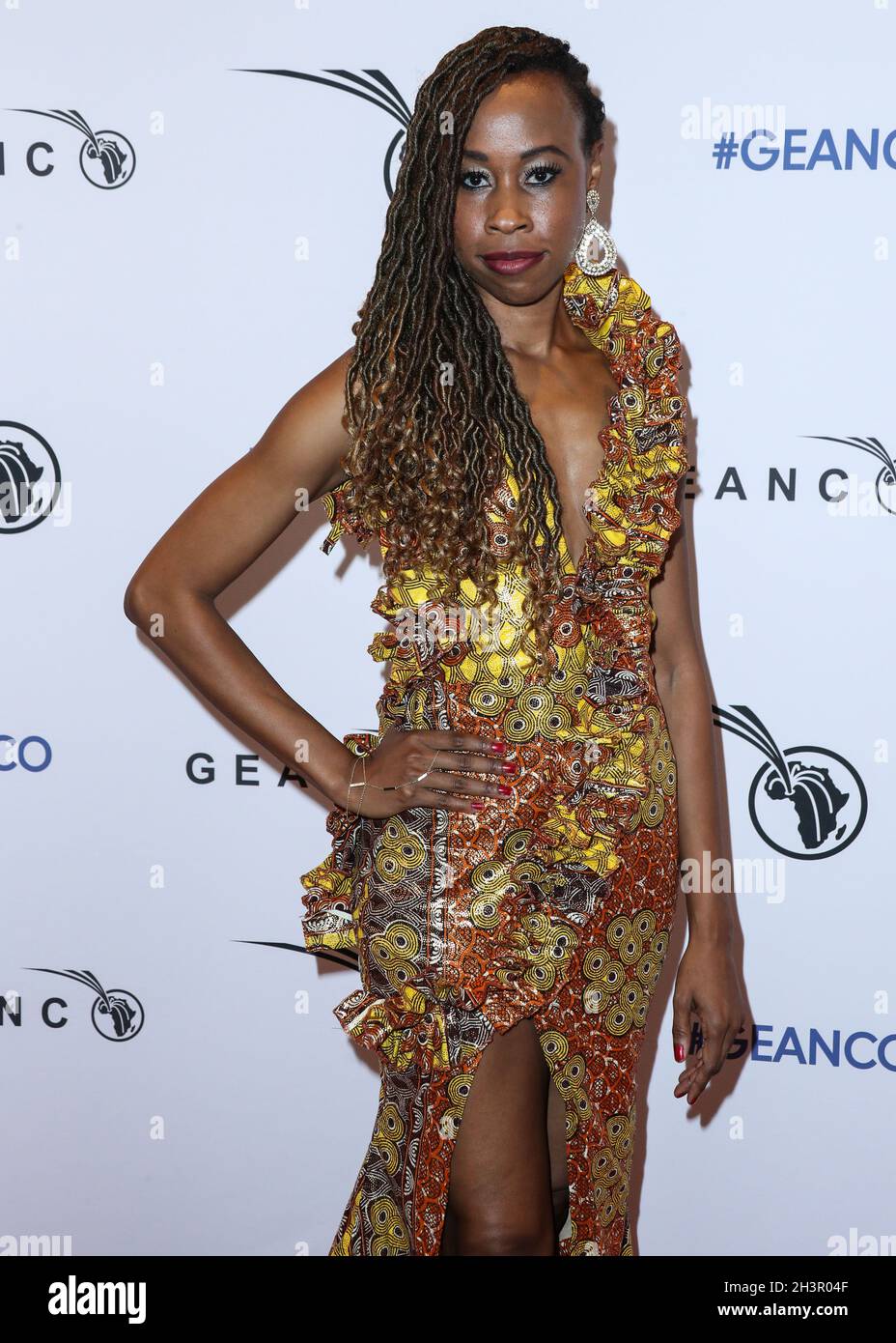WEST HOLLYWOOD, LOS ANGELES, CALIFORNIA, USA - OCTOBER 29: Nche Onyema ...