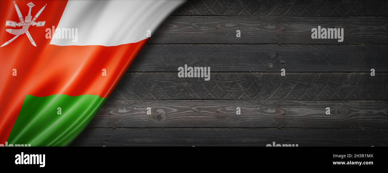 Oman flag on wooden hi-res stock photography and images - Alamy