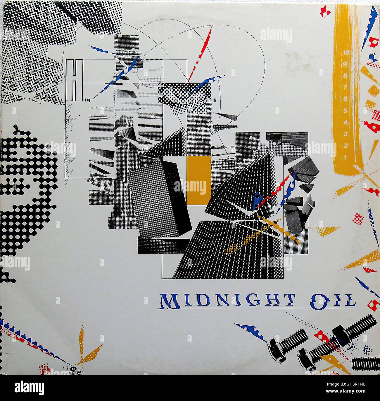 Midnight Oil 1983 Album 10 9 8 7 6 5 4 3 2 1 Lp Record 1980s Original ...