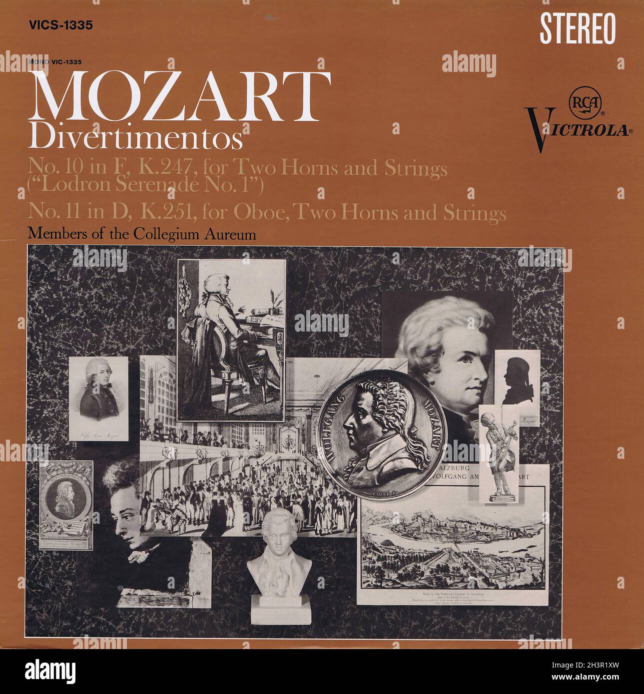 Mozart Divertimenti - Coll Aureum RCA Victrola - Classical Music ...