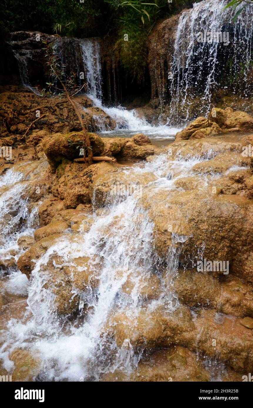 Namtok Thi Lo Su Waterfall largest highest waterfalls at Thailand in ...