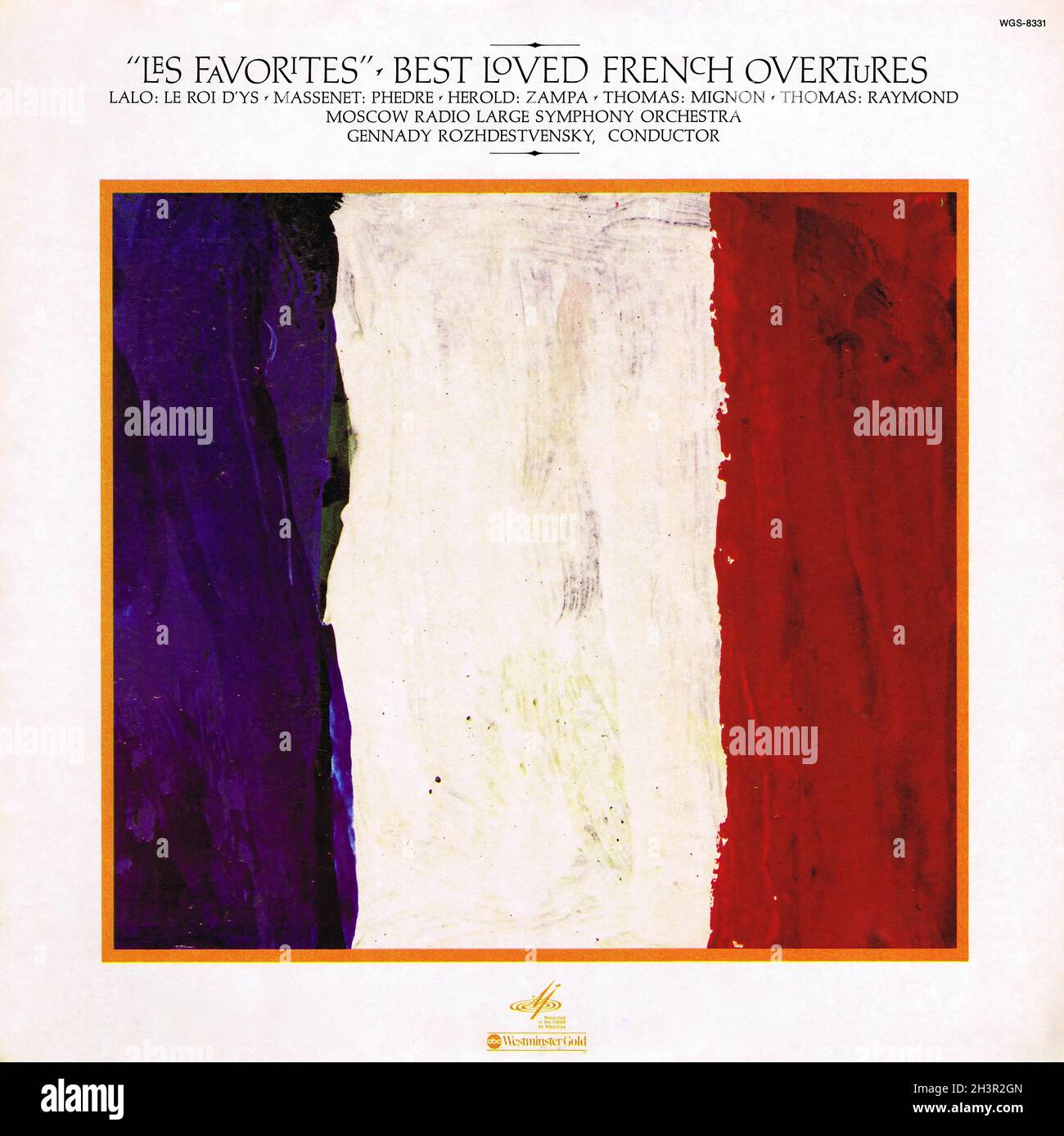 Les Favorites Best Loved French Overtures - Rozhdestvensky Westminster ...