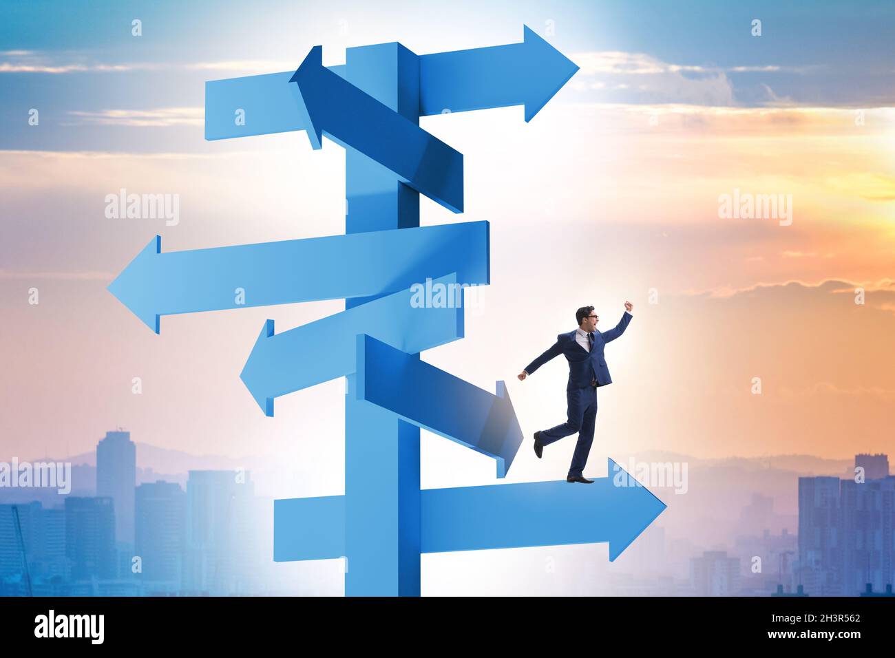 Choosing strategy path business hi-res stock photography and images - Alamy