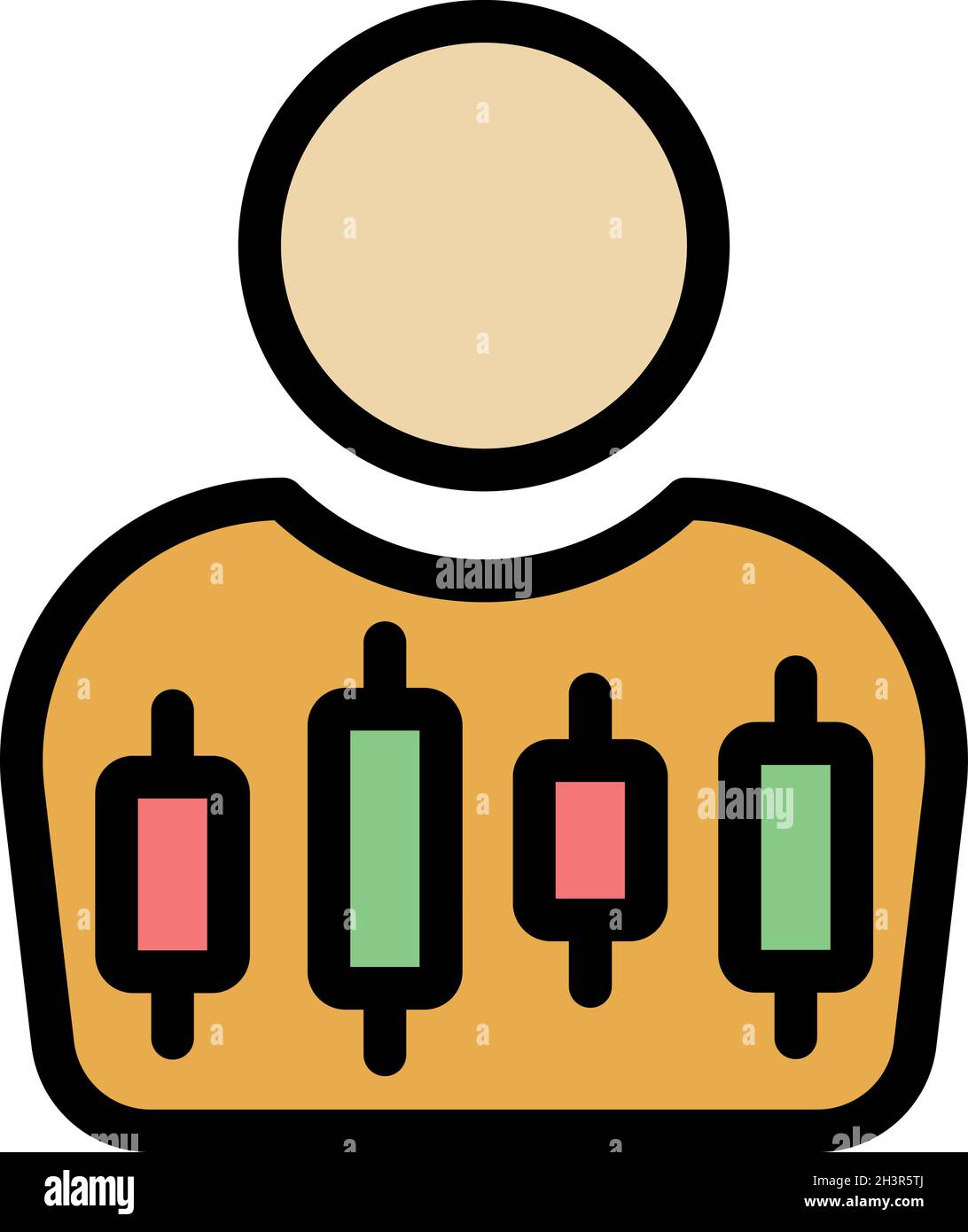 Control personal ability icon. Outline control personal ability vector ...