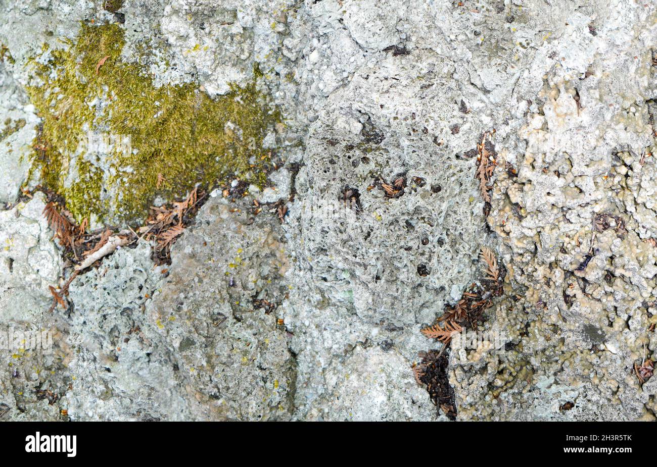 Structure of a stone made of natural mineral material as a background ...