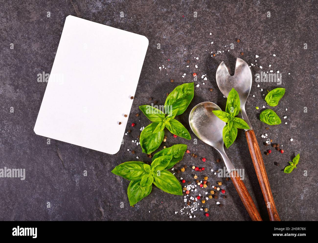Blank Restaurant Menu