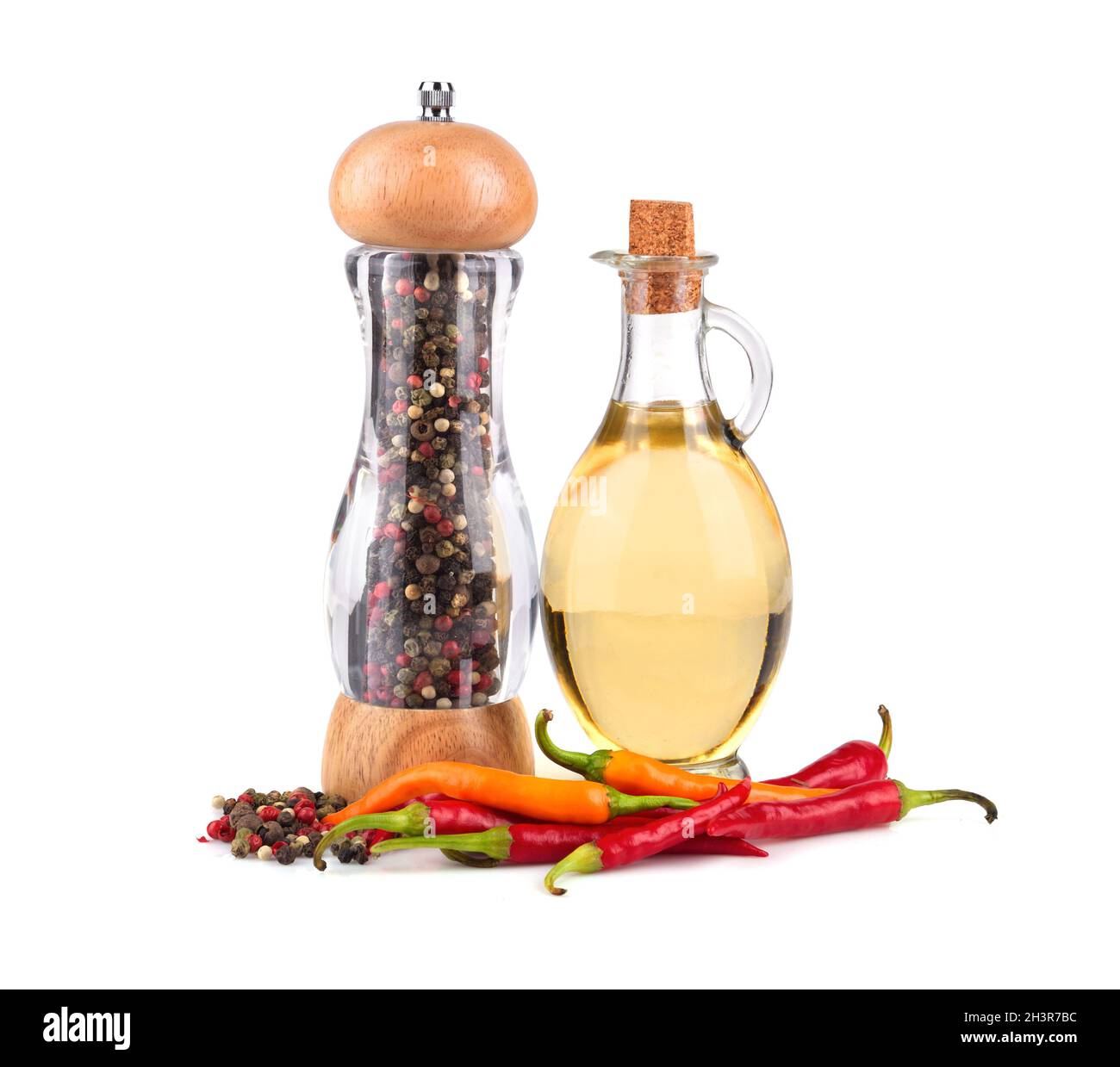 Food cooking background spices Cut Out Stock Images & Pictures - Alamy