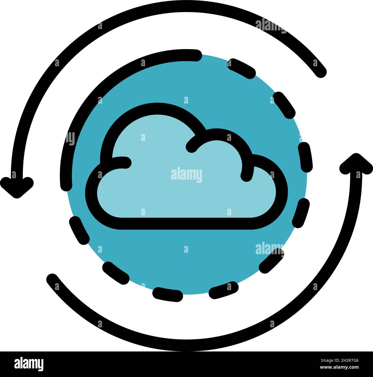 Cloud operating system icon. Outline cloud operating system vector icon ... Cloud operating system icon. Outline cloud operating system vector icon ...