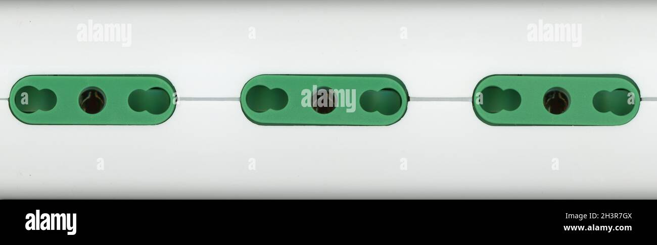 European Type C and Italian Type L electrical sockets power strip Stock ...