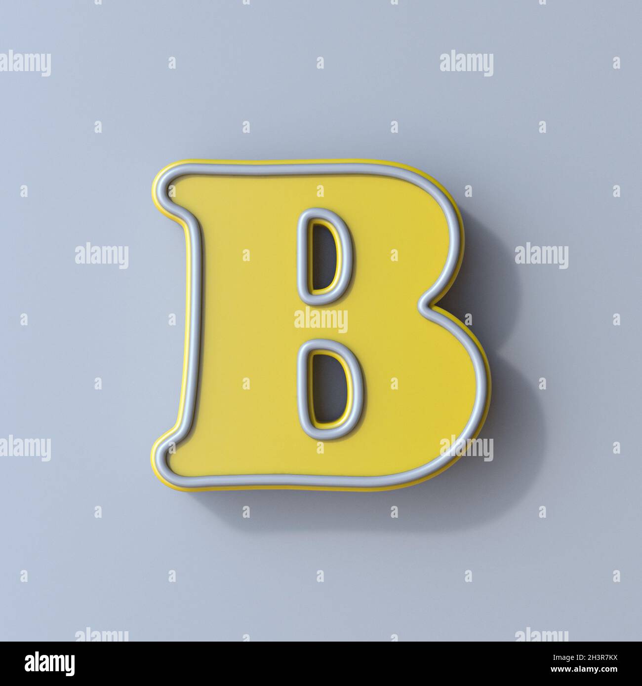 Cartoon letter b hi-res stock photography and images - Alamy