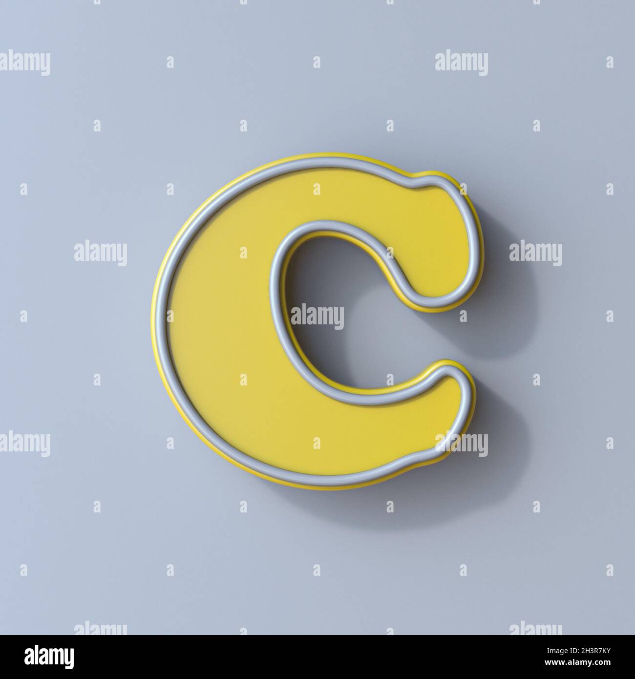 Cartoon letter c hi-res stock photography and images - Alamy