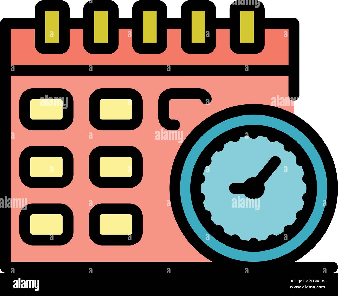 Operating system update calendar icon. Outline operating system update ... Operating system update calendar icon. Outline operating system update ...