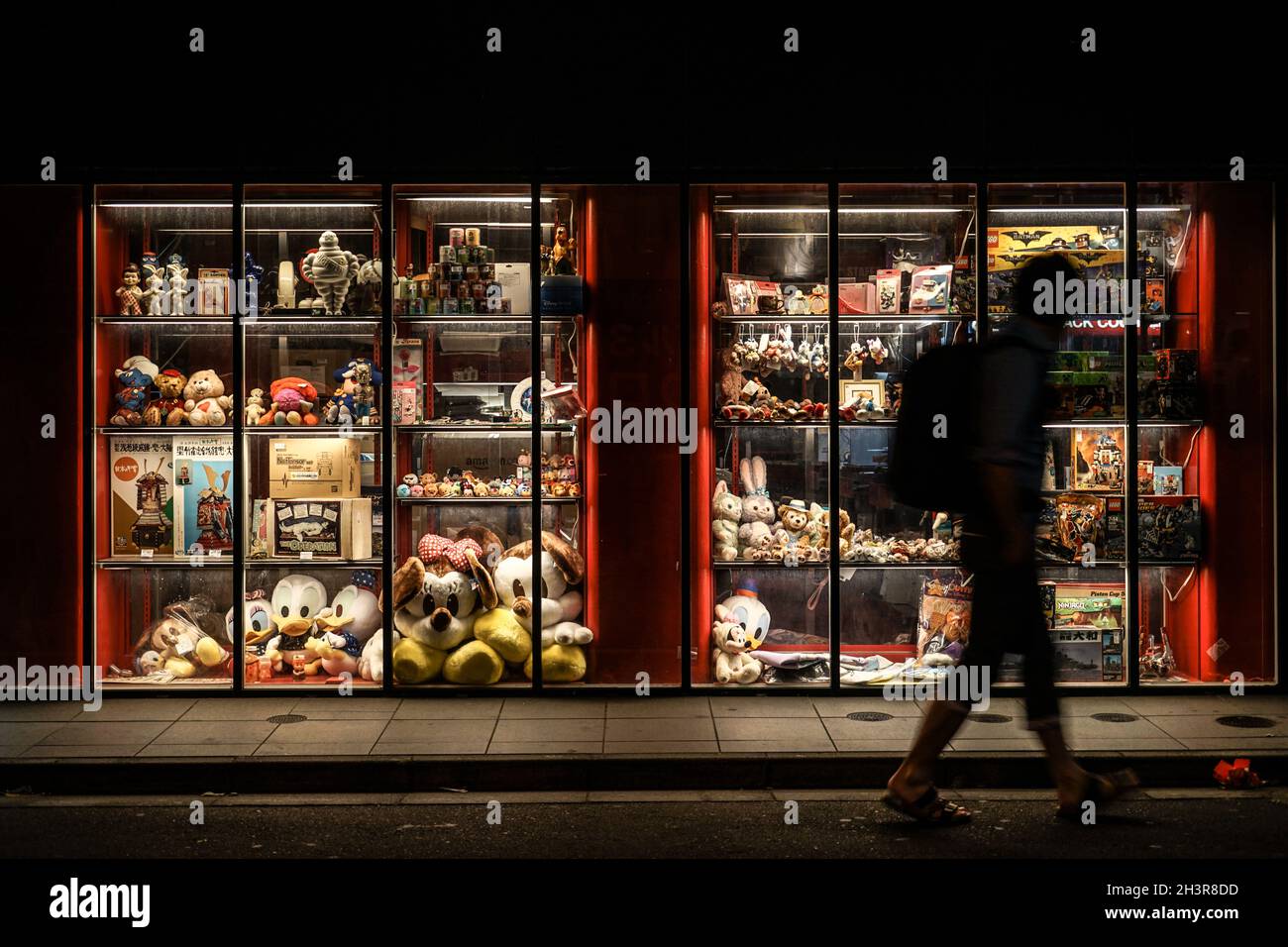 Puppet show window Stock Photo - Alamy