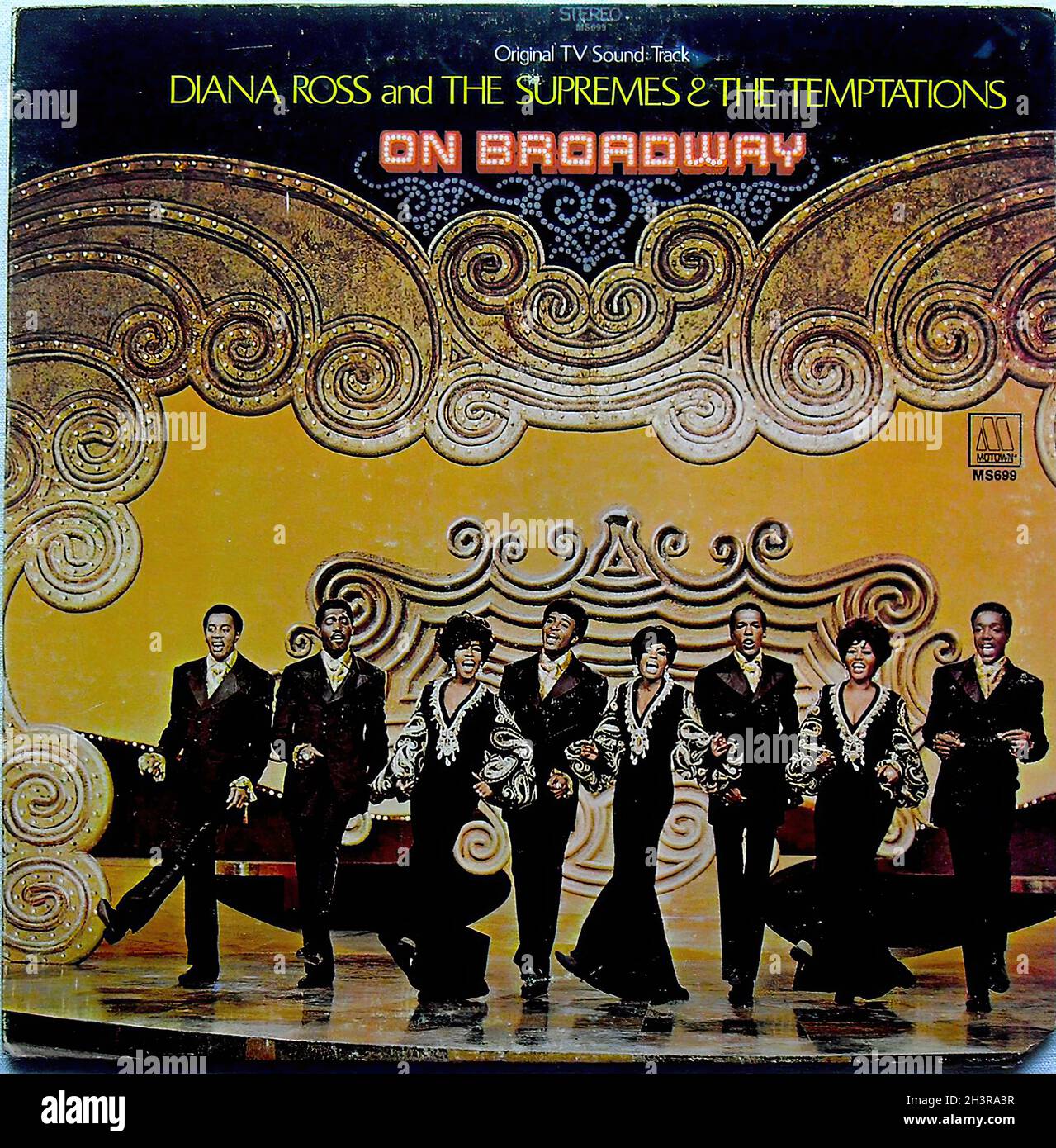 Diana Ross And The Supremes With The Temptations 1960s On Broadway Lp