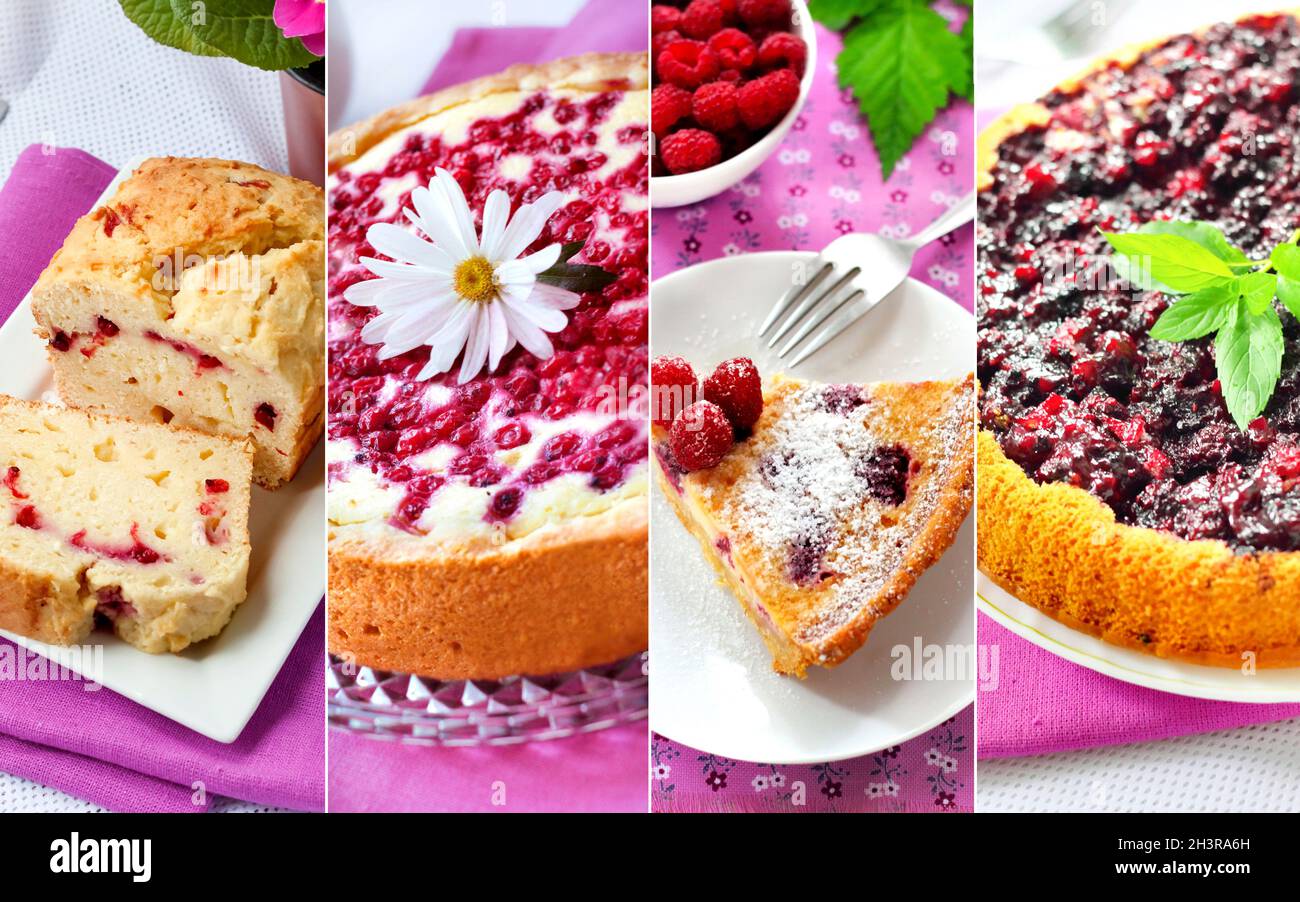 Cherry collage hi-res stock photography and images - Alamy