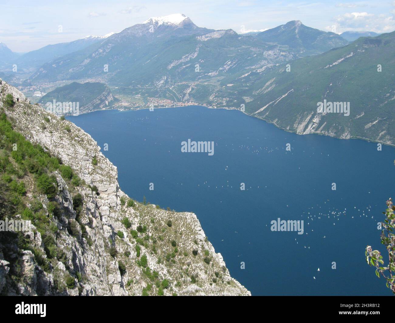 Above Lago di Garda Stock Photo - Alamy