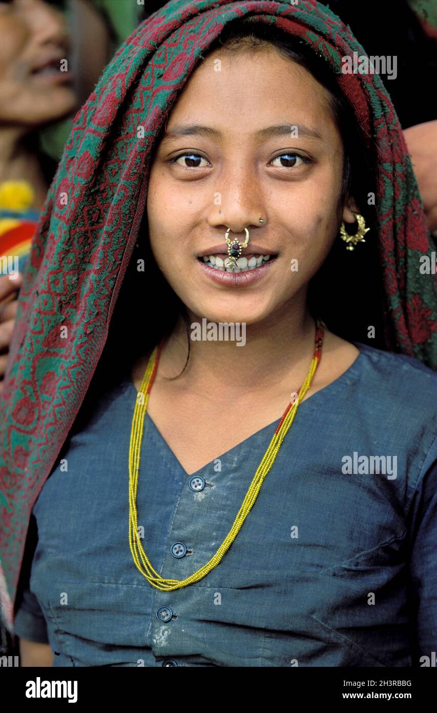 Chetri woman hi-res stock photography and images - Alamy