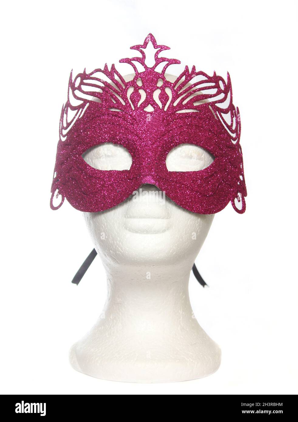 Pink mask isolated on Cut Out Stock Images & Pictures - Alamy