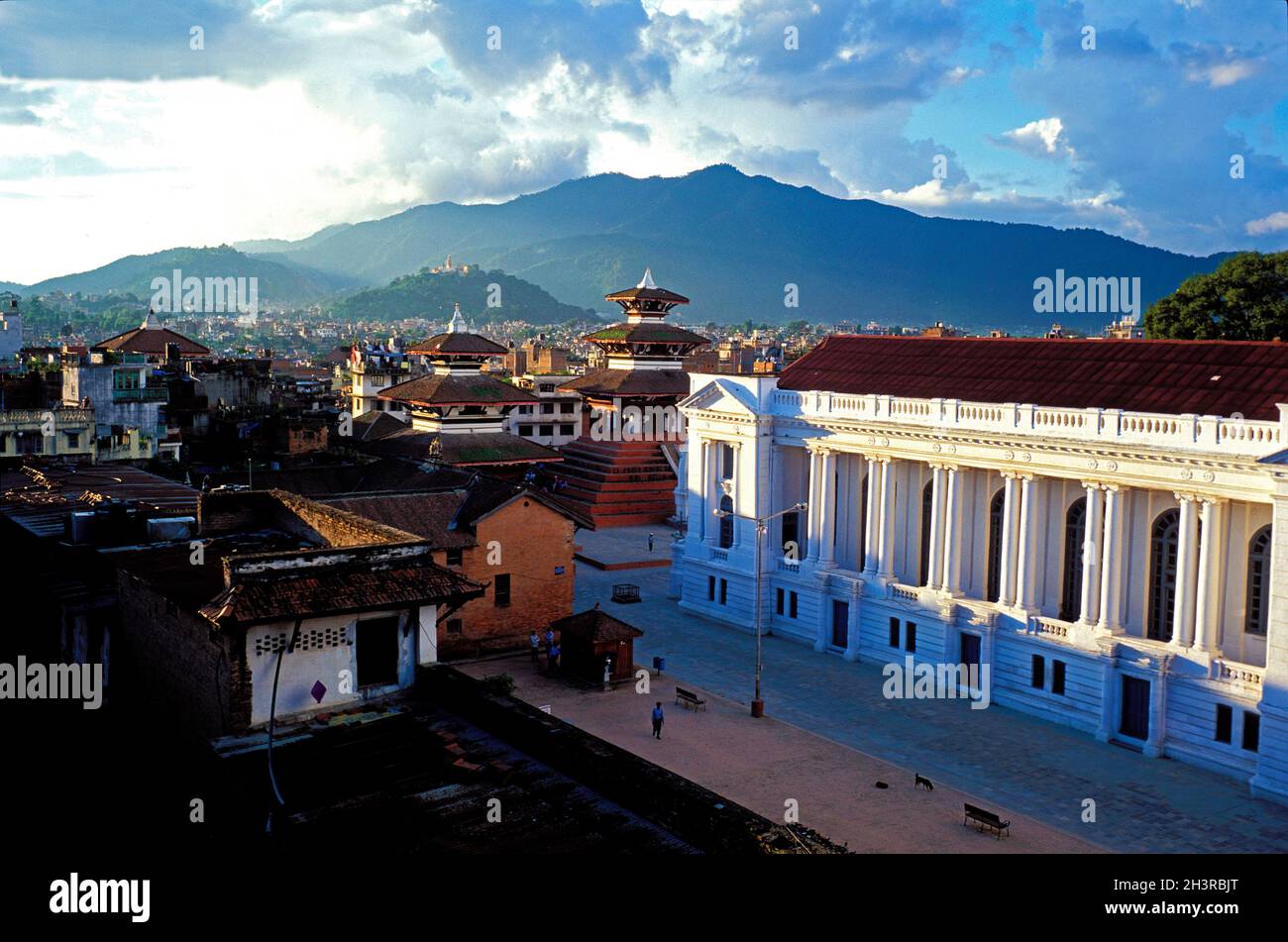 Nepal. Kathmandu valley. Kathmandu. Durbar Square Stock Photo - Alamy
