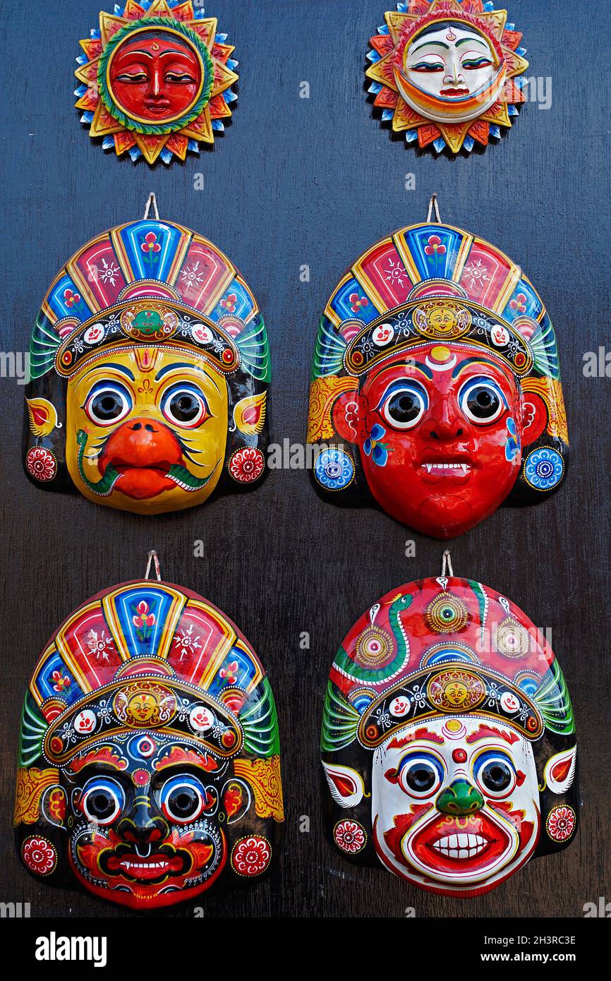Nepal. Kathmandu valley. Newar city of Bhaktapur. Craft Stock Photo - Alamy