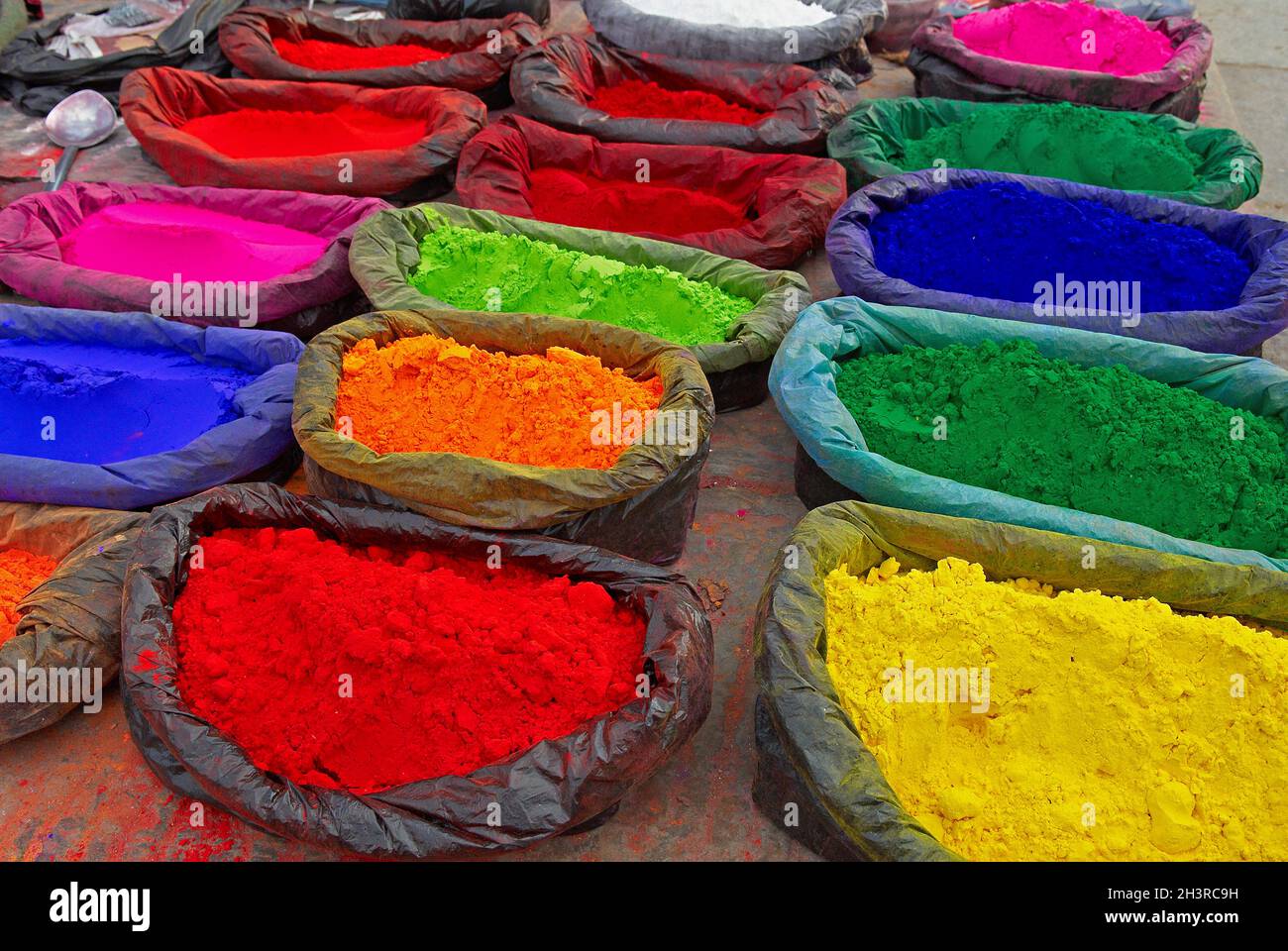 Nepal. Kathmandu valley. Hindu Temple of Pashupatinath. Offering color ...
