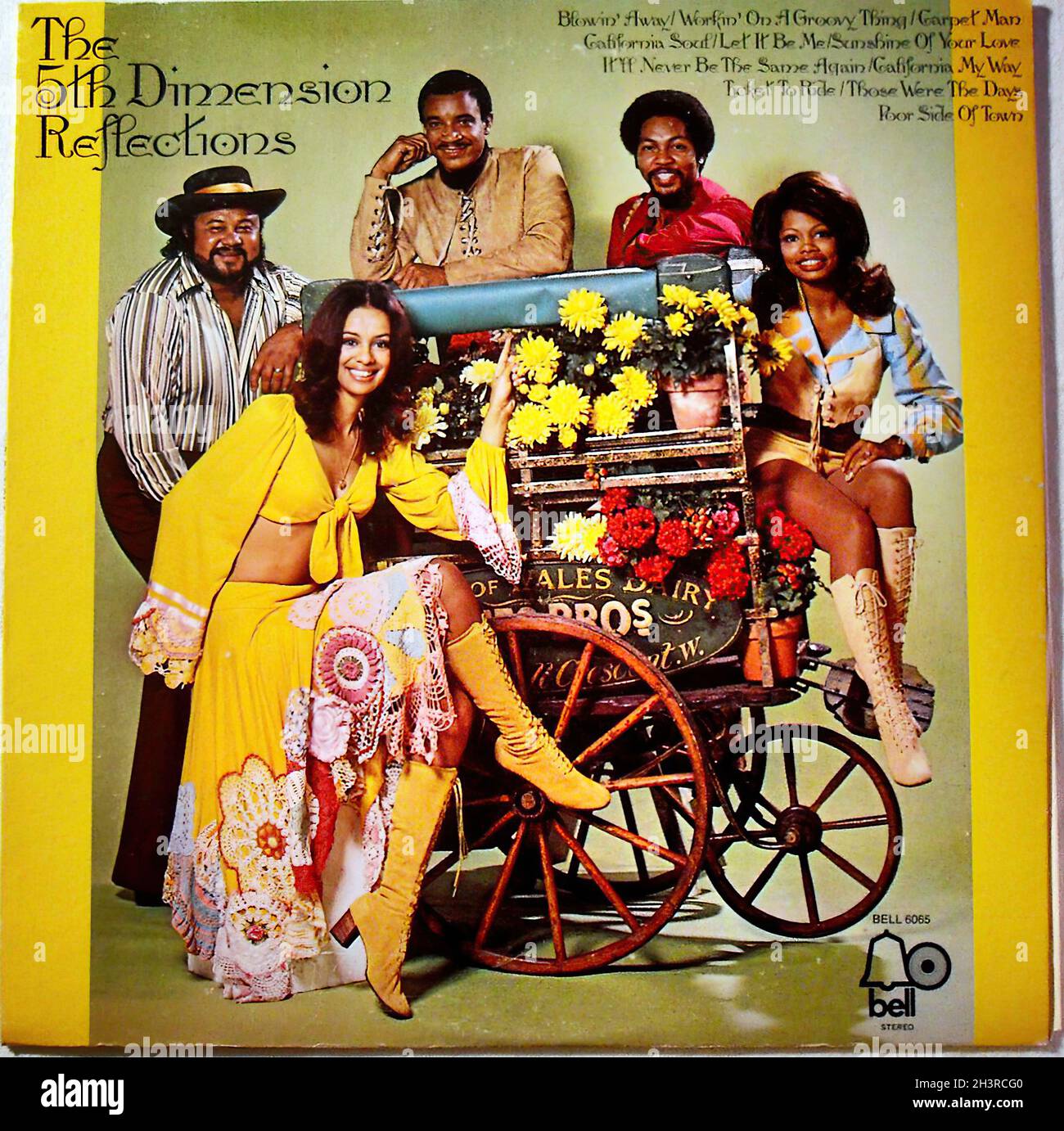 1960s The 5th Dimension Reflections Original Vintage Vinyl Record Album ...