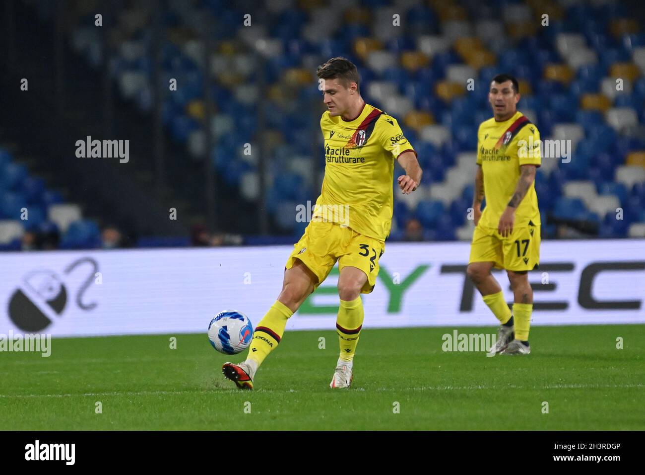 Mattias Svanberg (Bologna) during the Italian "Serie A" match between ...