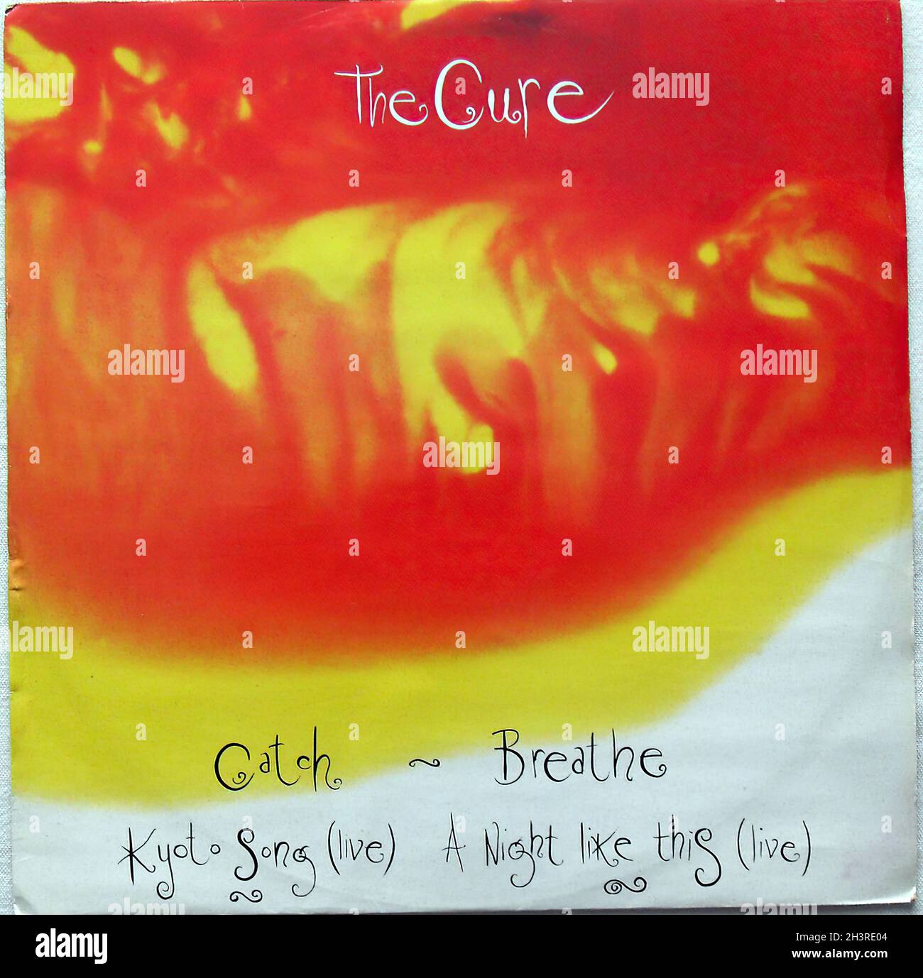 The Cure 1987 Catch 12 Inch Single Version 2 A Stock Photo - Alamy