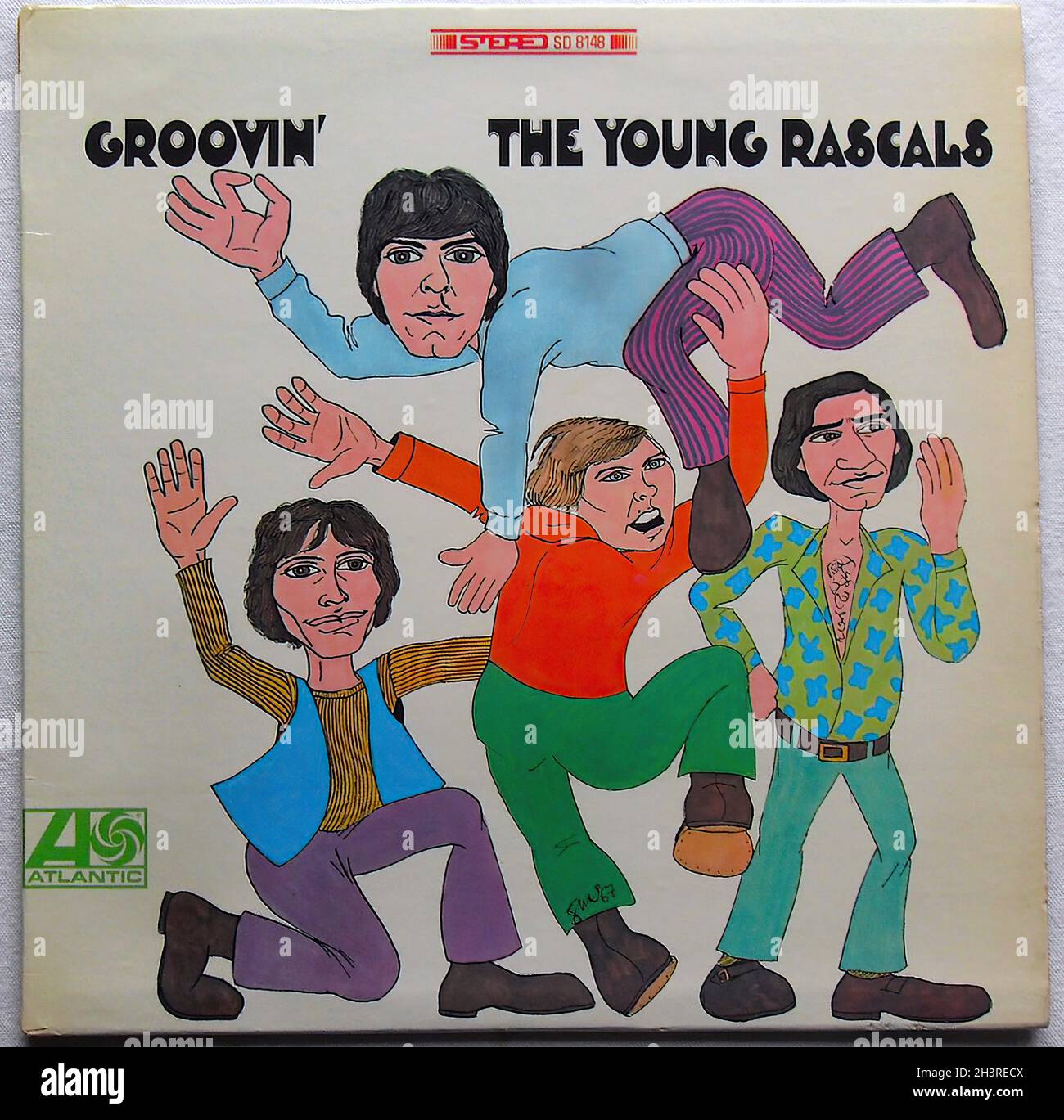 1960s The Rascals Young Rascals Groovin Lp Record Album Original ...