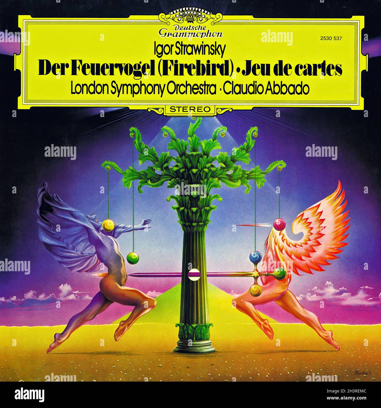 Stravinsky Firebird - Abbado DGG - Classical Music Vintage Vinyl Record ...