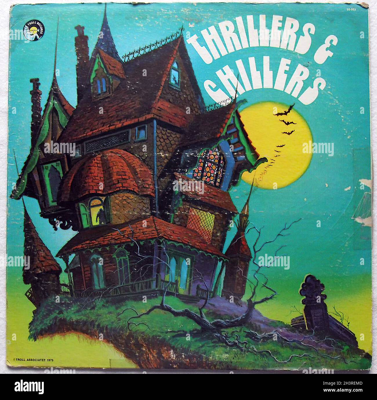 1973 Record Original Vintage Halloween Lp Thrillers Chillers 1970s ...