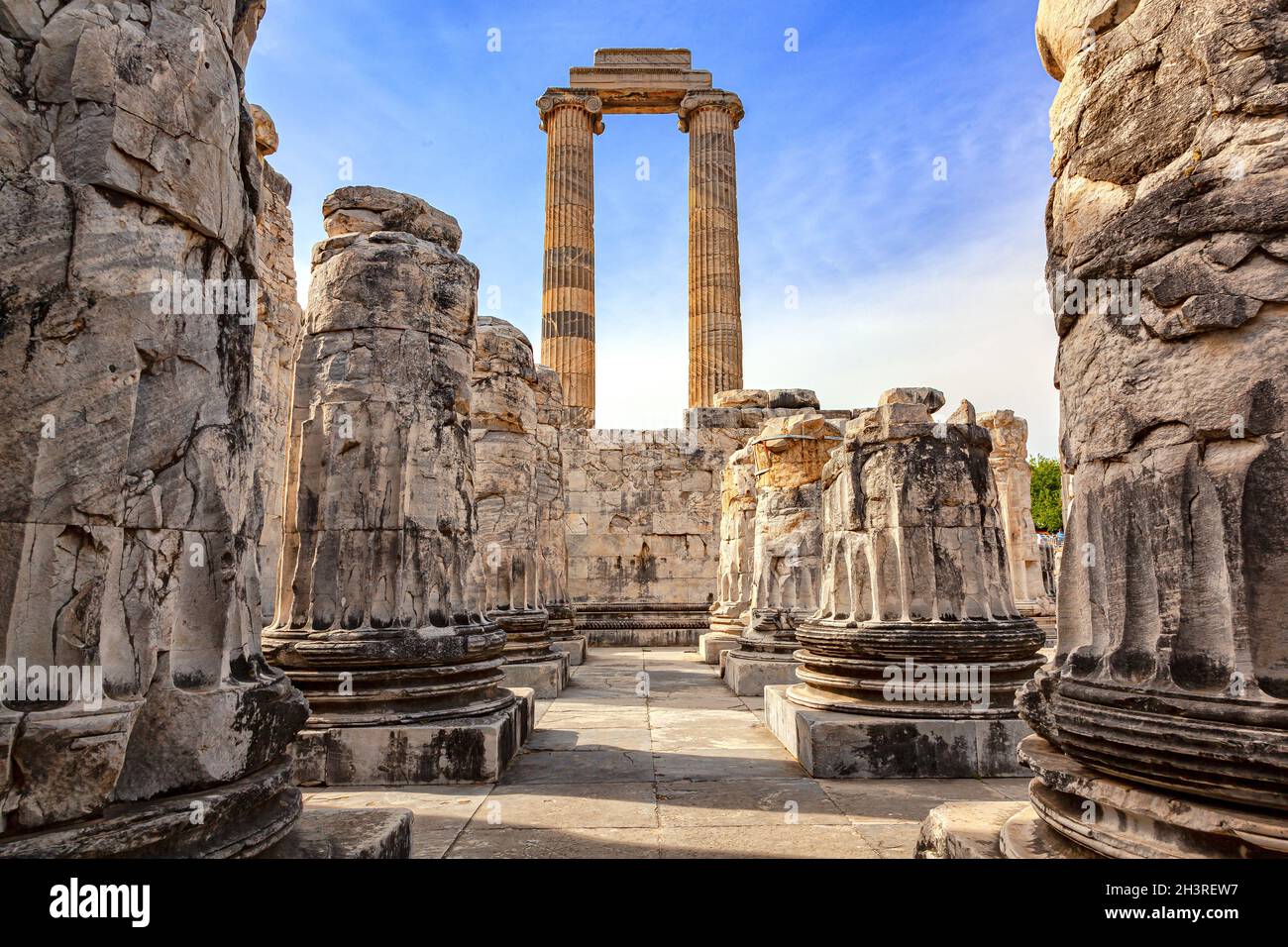 The Temple of Apollo at Didyma, Turkey Stock Photo - Alamy