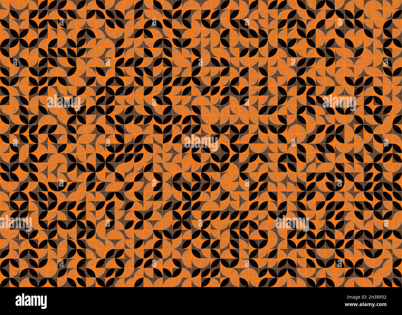 Abstract Geometrical generative computational art illustration Stock ...