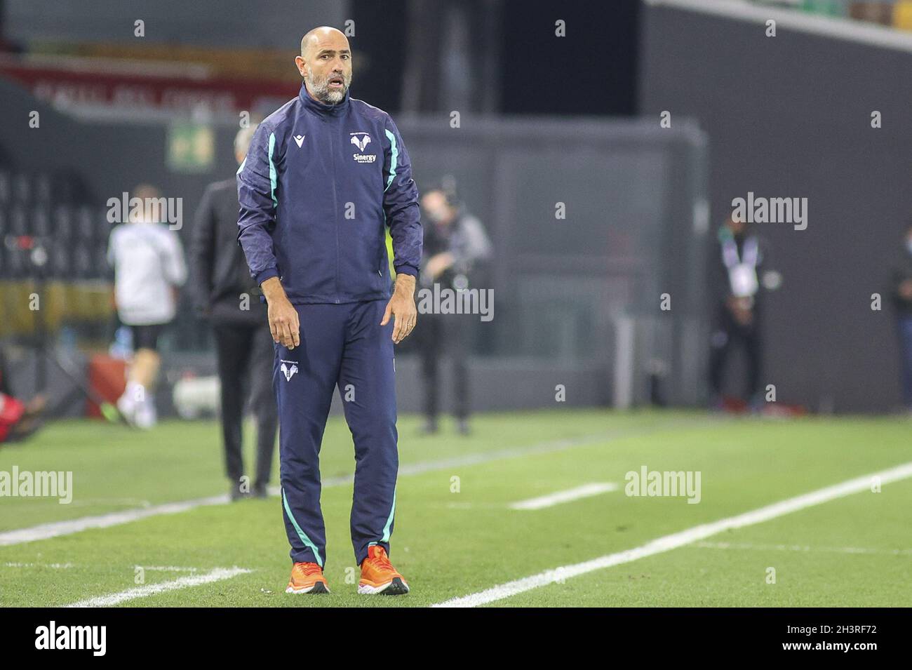 Friuli - Dacia Arena stadium, Udine, Italy, October 27, 2021, Mister Igor Tudor -Verona during ...