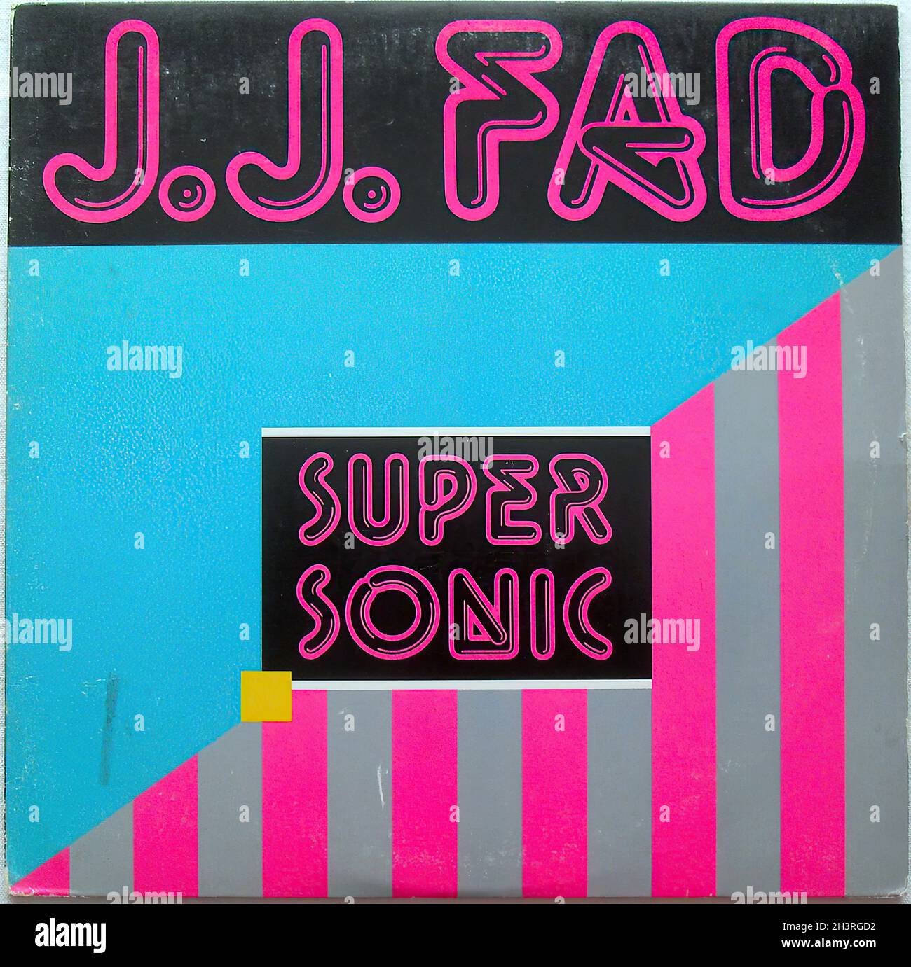 1988 Jj Fad Supersonic 12 Inch Single Record Original Vintage Vinyl ...