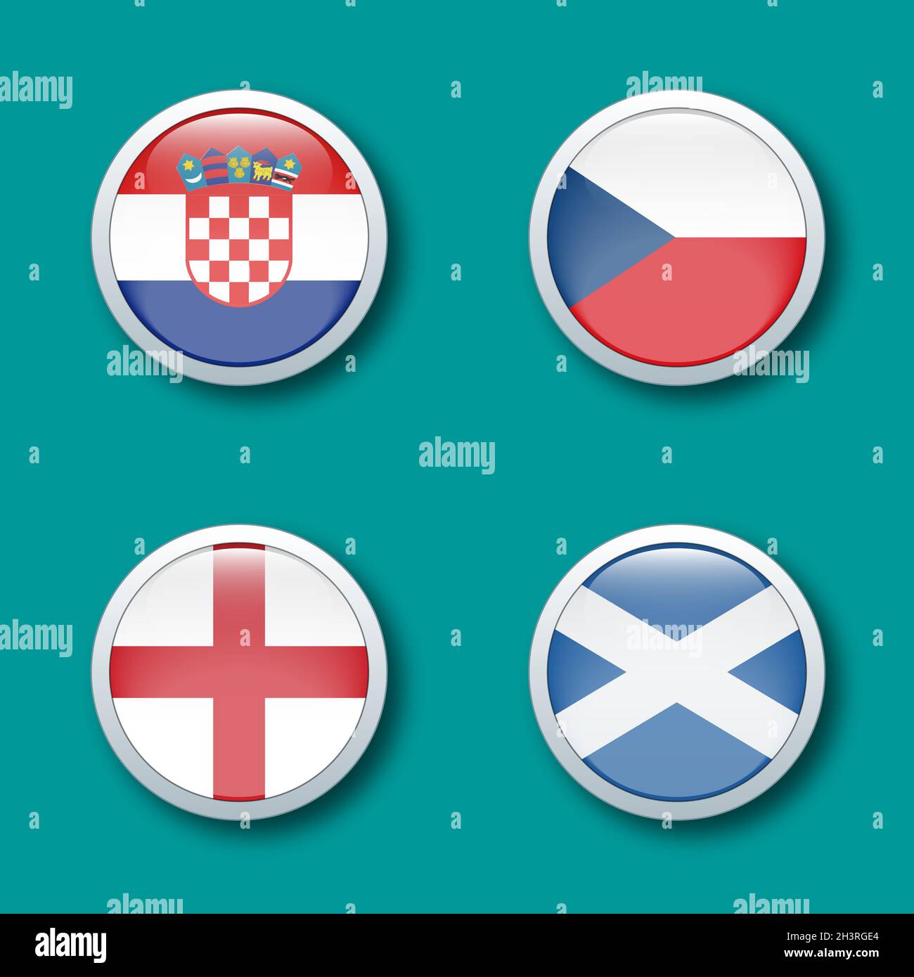 Drapeau drapeau logo hi-res stock photography and images - Alamy