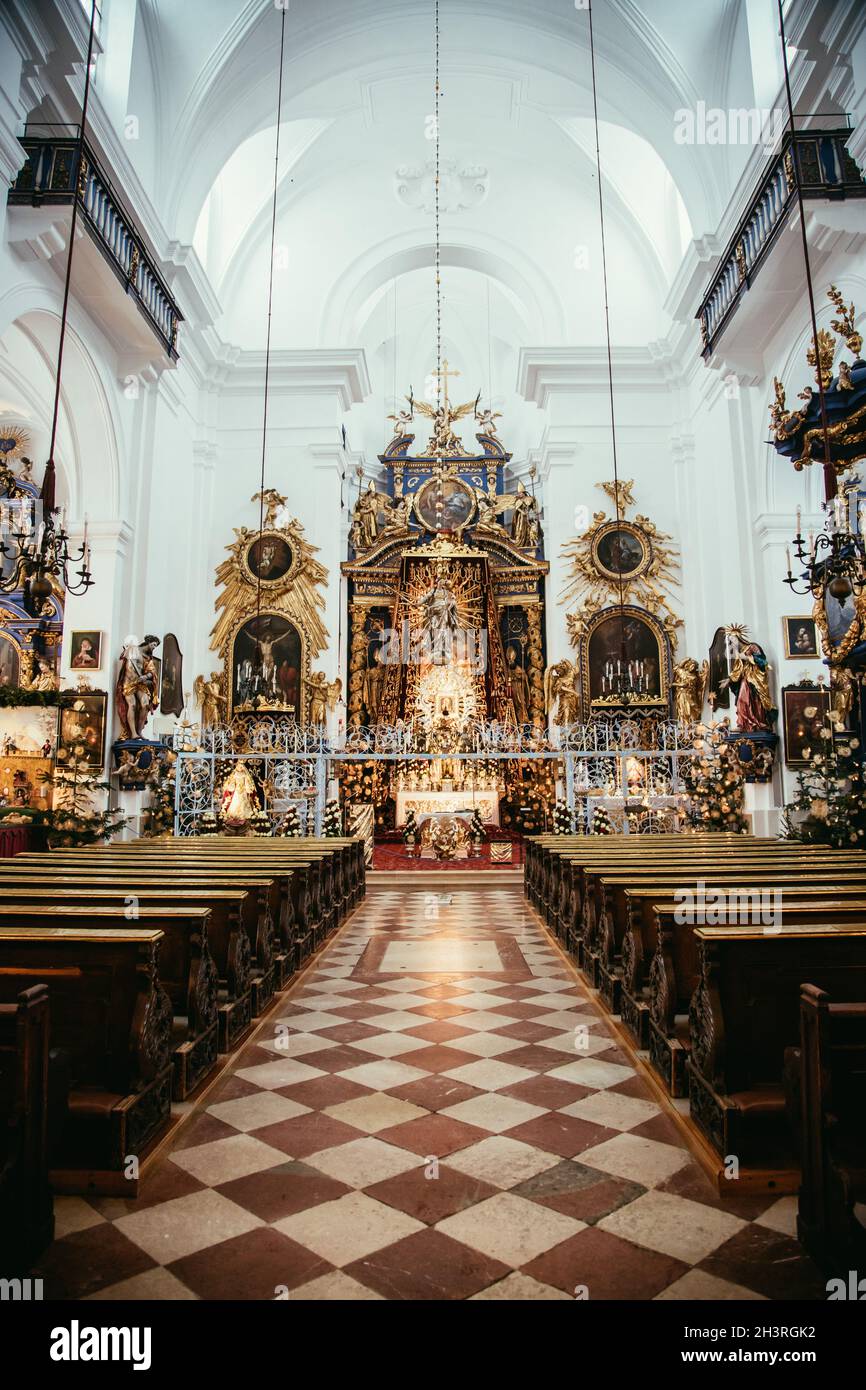 Baroque church ceiling hi-res stock photography and images - Alamy