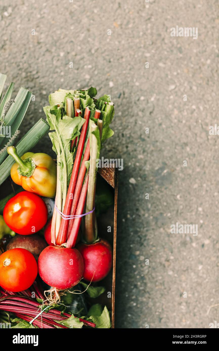 Pile vegetables veggie hi-res stock photography and images - Alamy