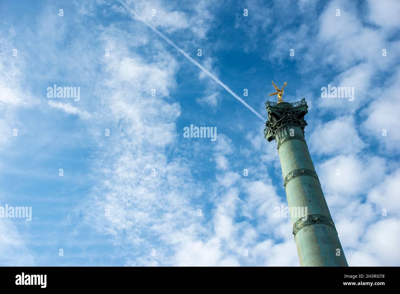 The July Column located in place de la Bastille Stock Photo - Alamy